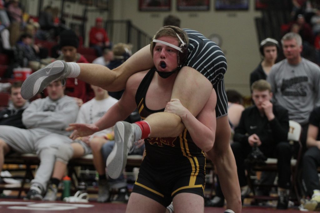 Centennial edges Hawks in heated rematch at Dave Ewing Duals