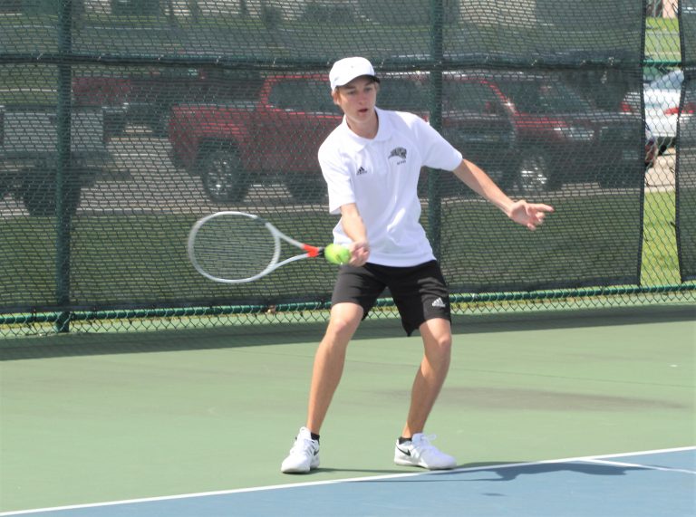 Blevins wins four-hour match to reach semifinals of Class 2A singles ...