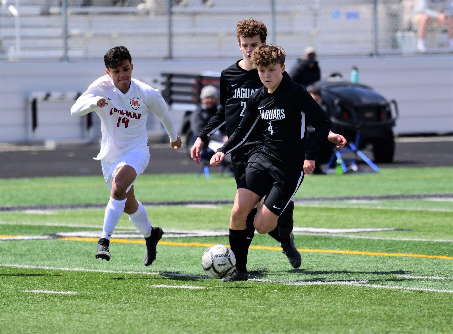 ‘We were clearly the better side’: Jaguars dominate, but fall to Linn-Mar