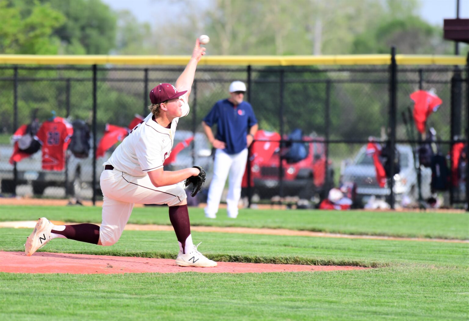 Fulk fans 14 in opener, then homers in nightcap as Hawks sweep Ames