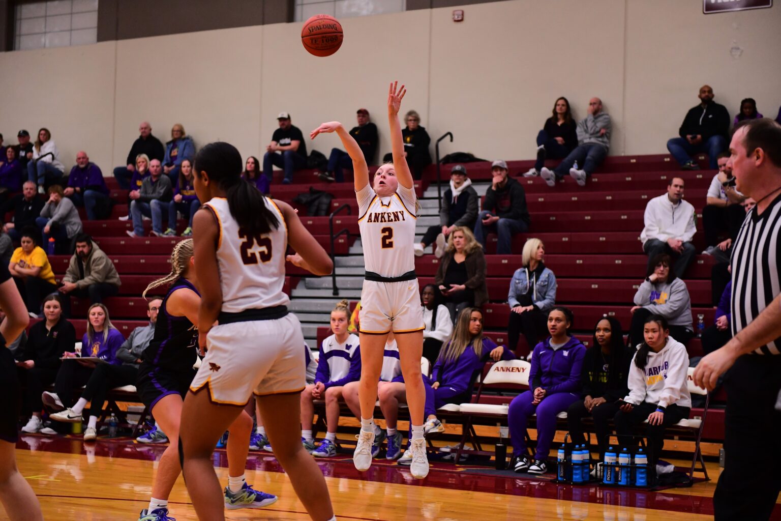 Waukee girls win seesaw battle against Ankeny, despite Gage’s career ...