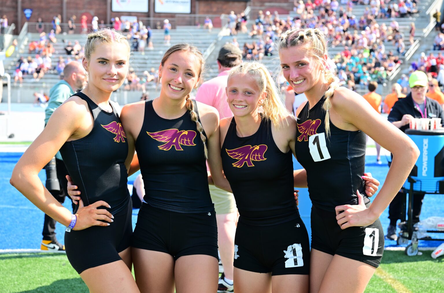 Ankeny girls break 42-year-old school record in 4×400 relay, finish 5th in 4A