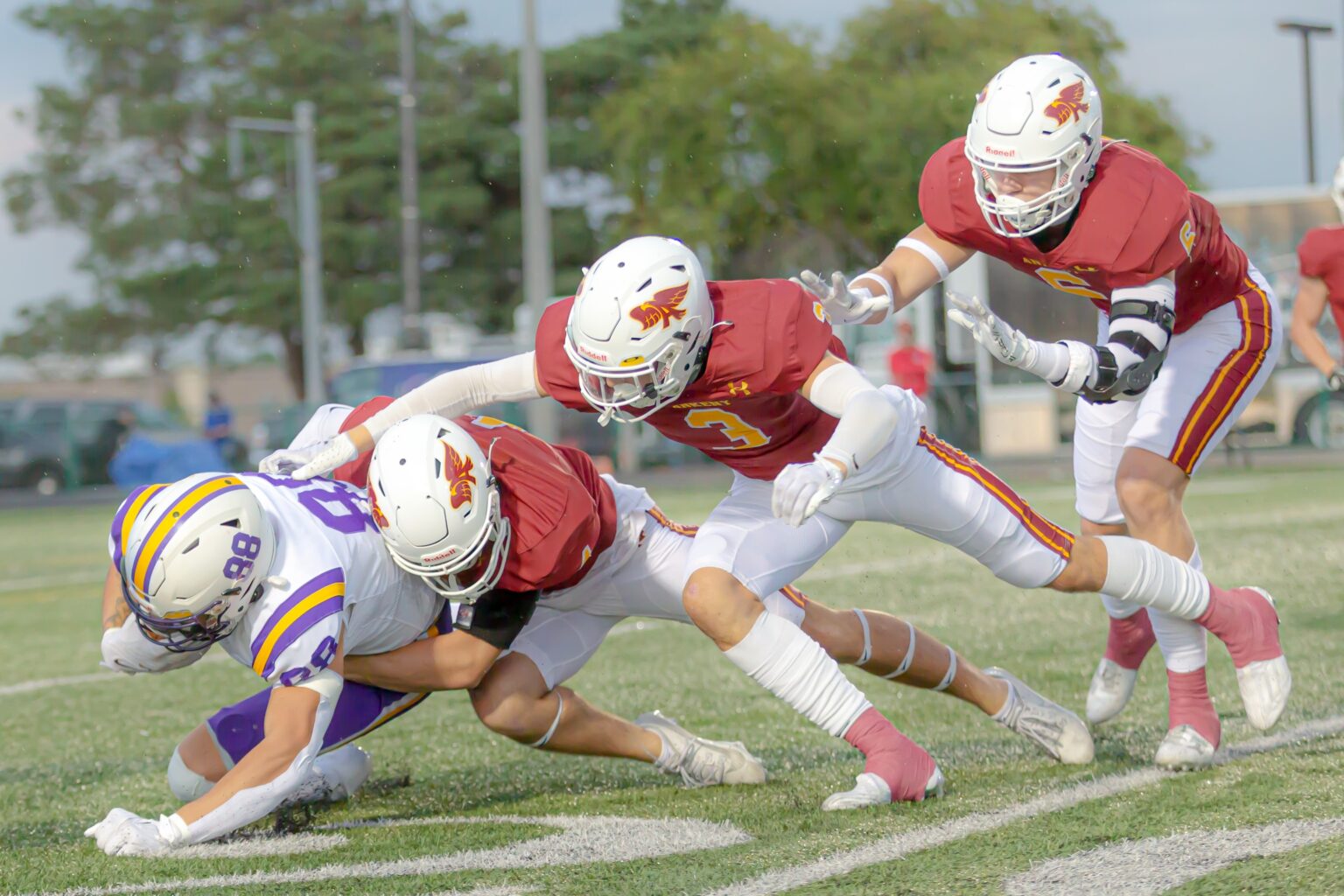 ‘This was our coming out party’: Hawks’ defense fuels 16-10 win over ...