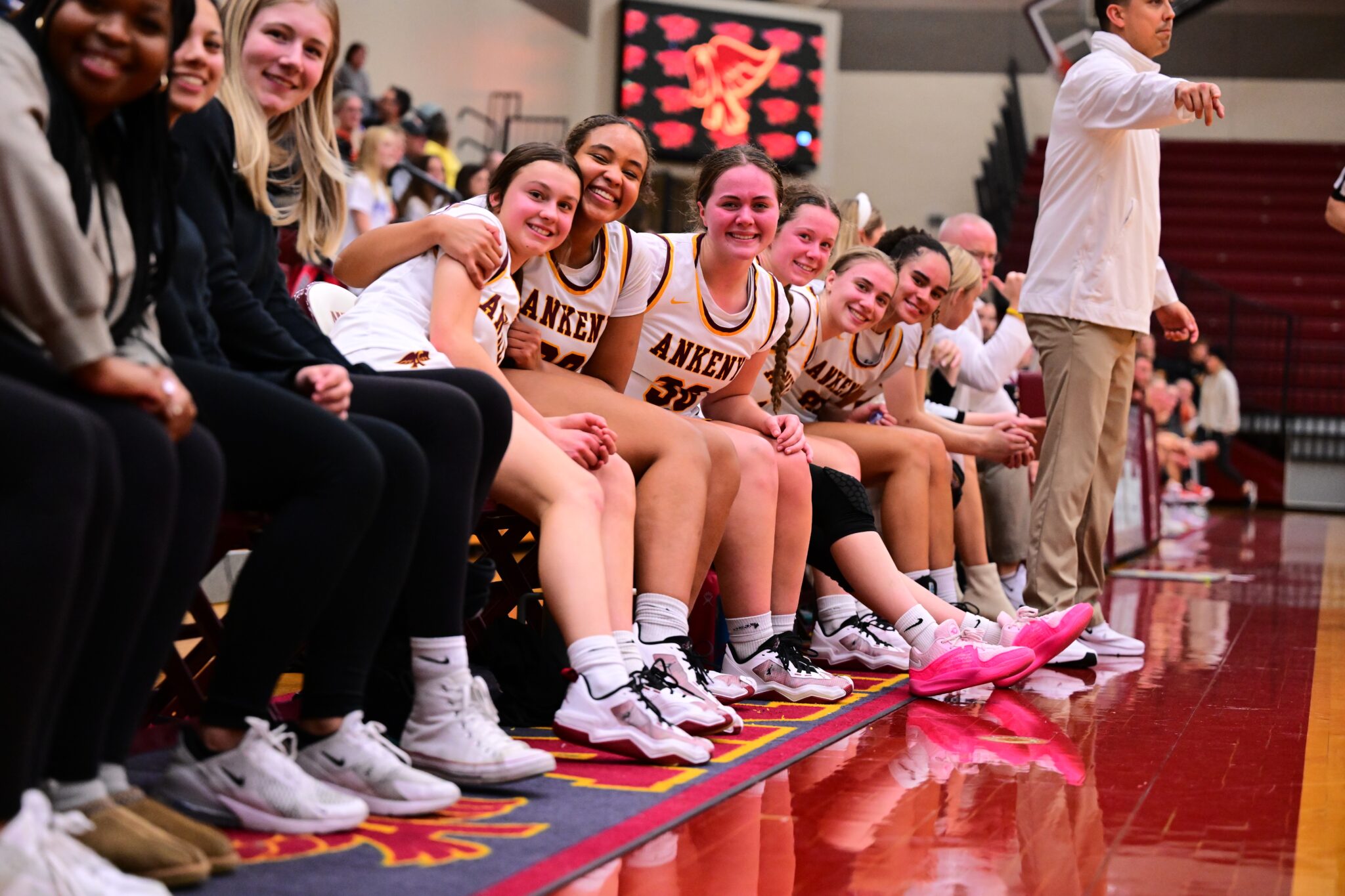 JACKS OF ALL TRADES: Senior nearly records triple-double in Hawkettes’ win