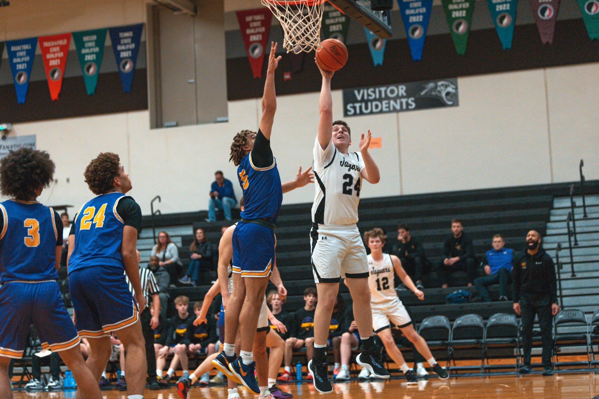 Winkel reaches milestone as Jags beat Johnston to close out regular season