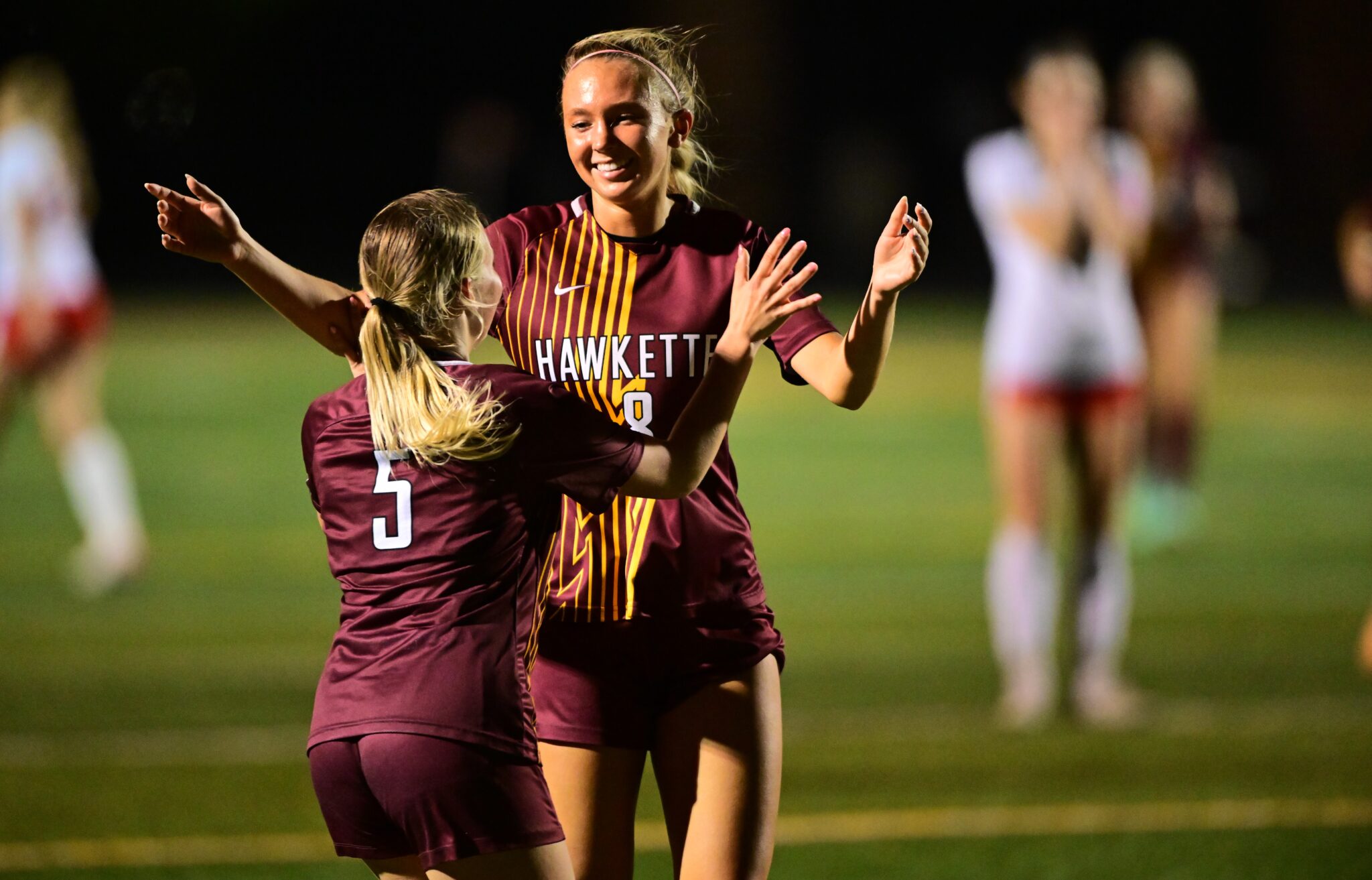 Hawkettes defeat previously unbeaten North Polk behind Macke, Gott, Dietz