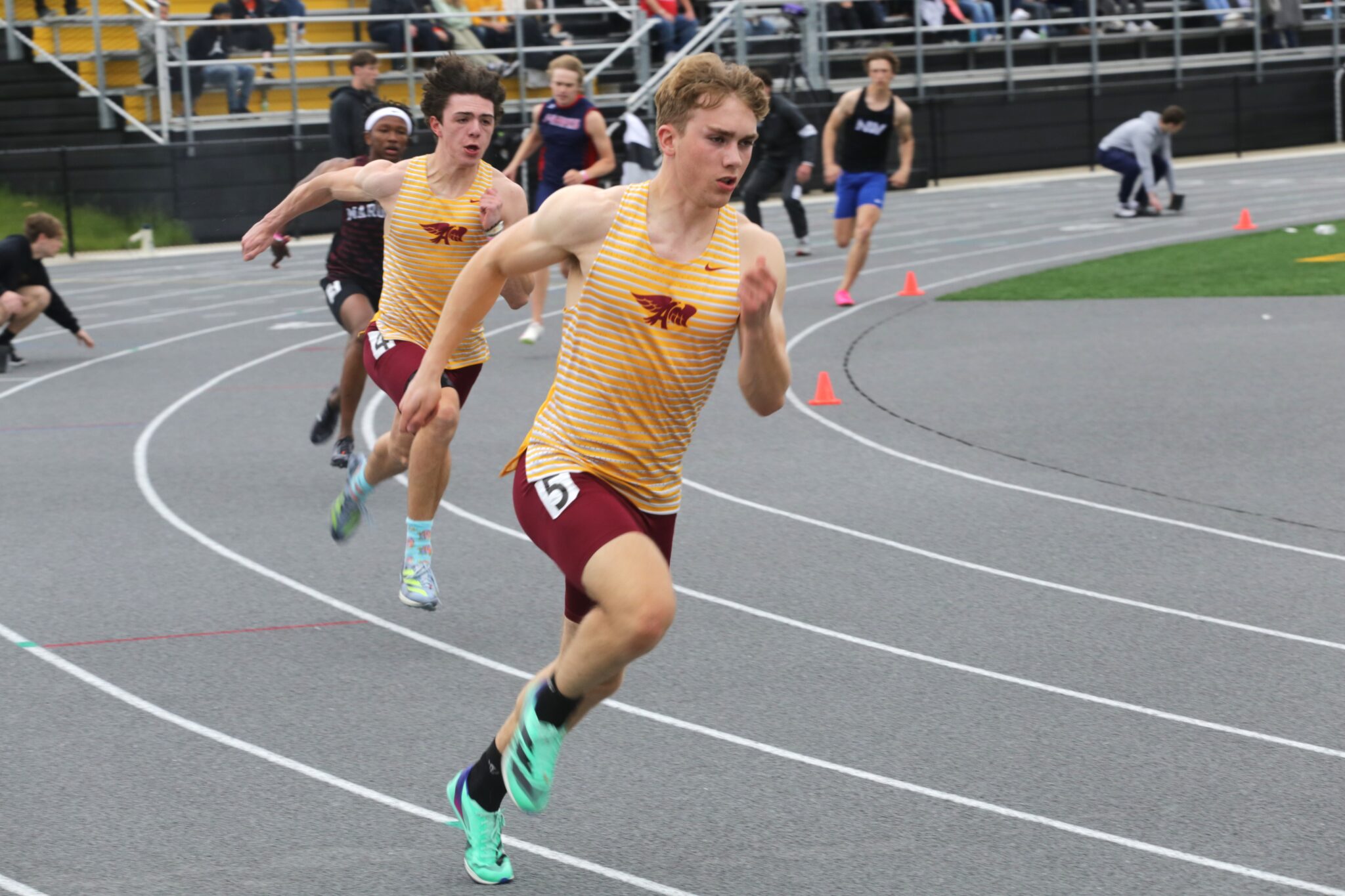 Hawks win 3 events, Jaguars capture 2 relay titles at CIML Conference meet