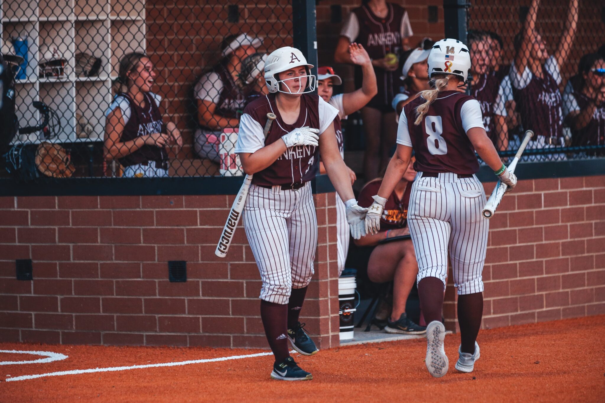 Hawkettes sweep Waukee as Lensmeyer, Johnson each blast pair of home runs