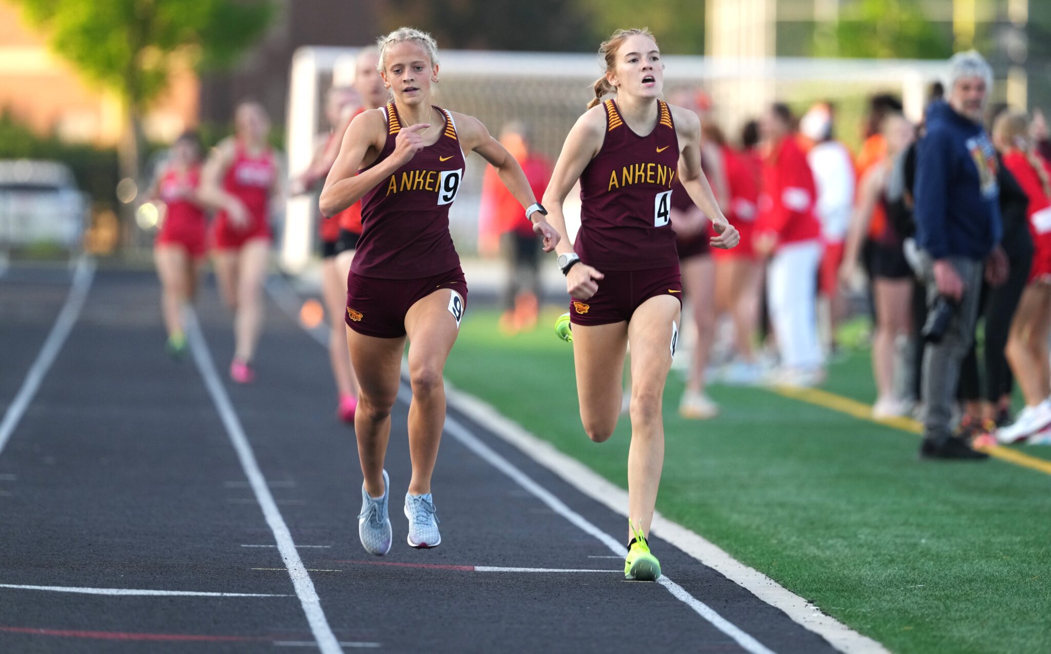 Hawks, Hawkettes sweep team titles at Class 4A SQM in impressive fashion