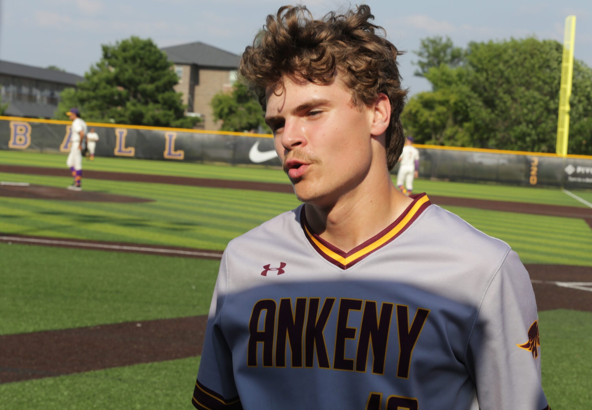 ‘It’s hard to win over there’: Hawks salvage split at No. 4 Johnston ...