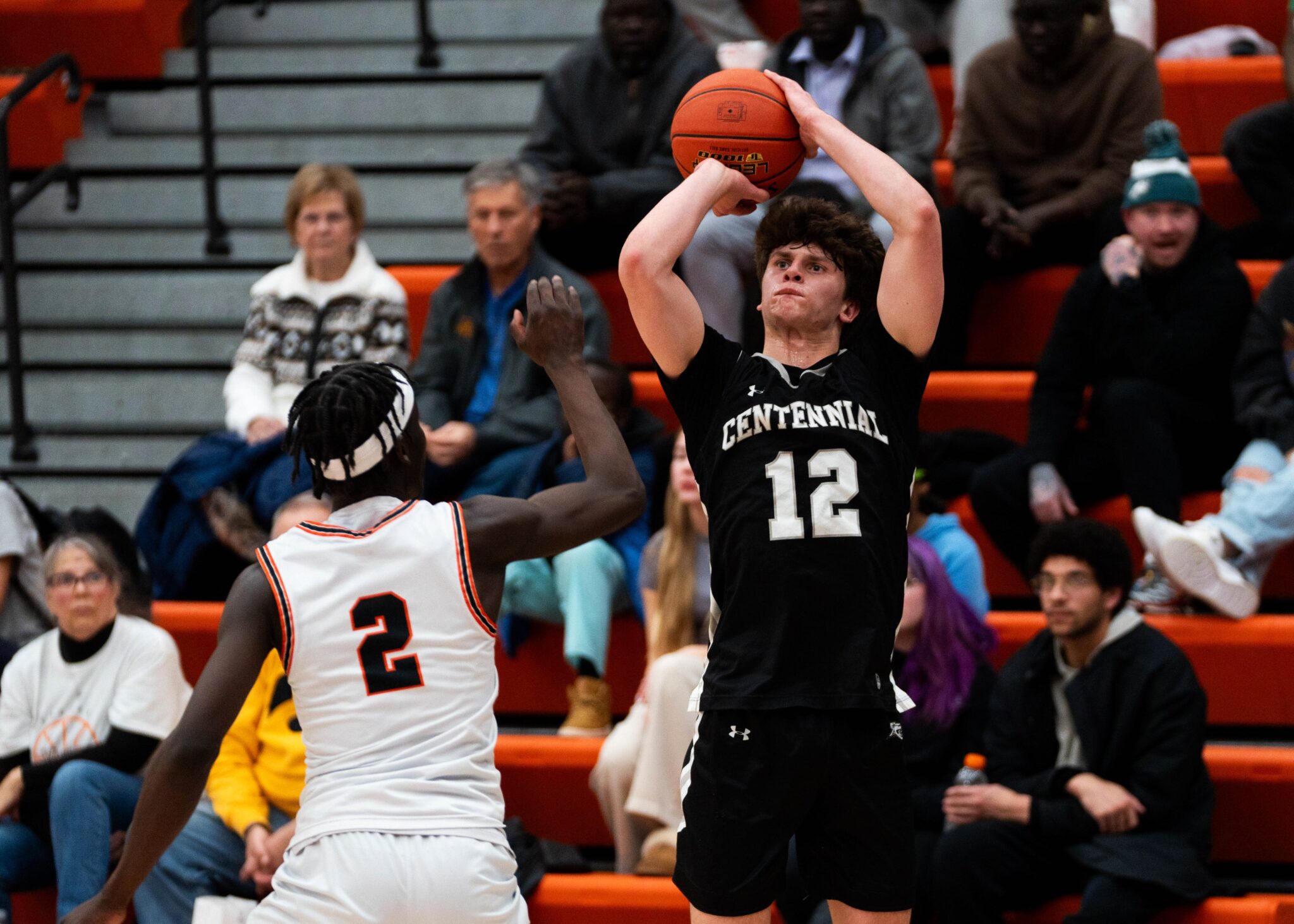 Centennial boys hang with two-time defending champs until 4th quarter
