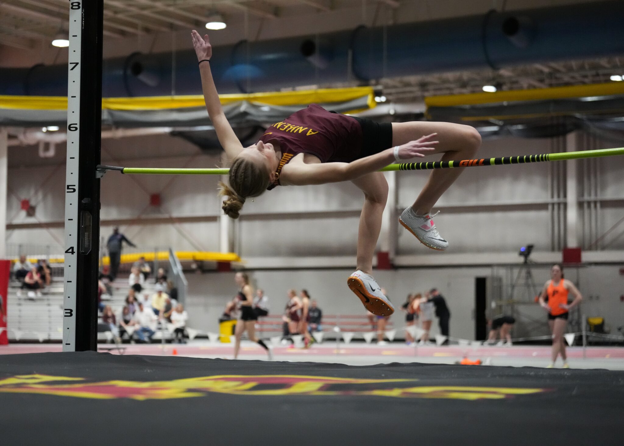 Badillo wins high jump, Cibula places in 2 events at Riverhawk Indoor ...