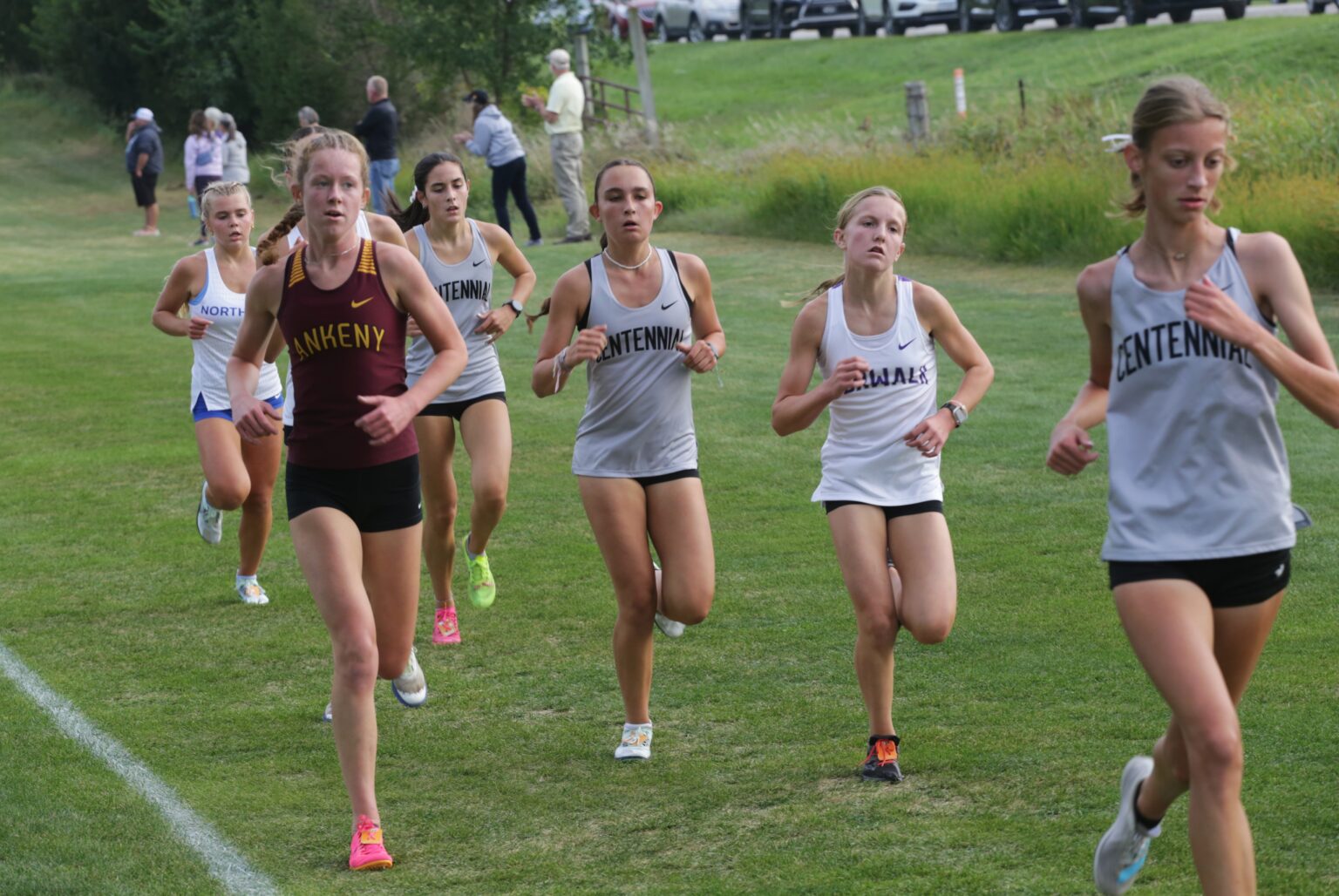 Centennial girls place 2nd at Fort Dodge; Hawkettes finish 11th behind ...